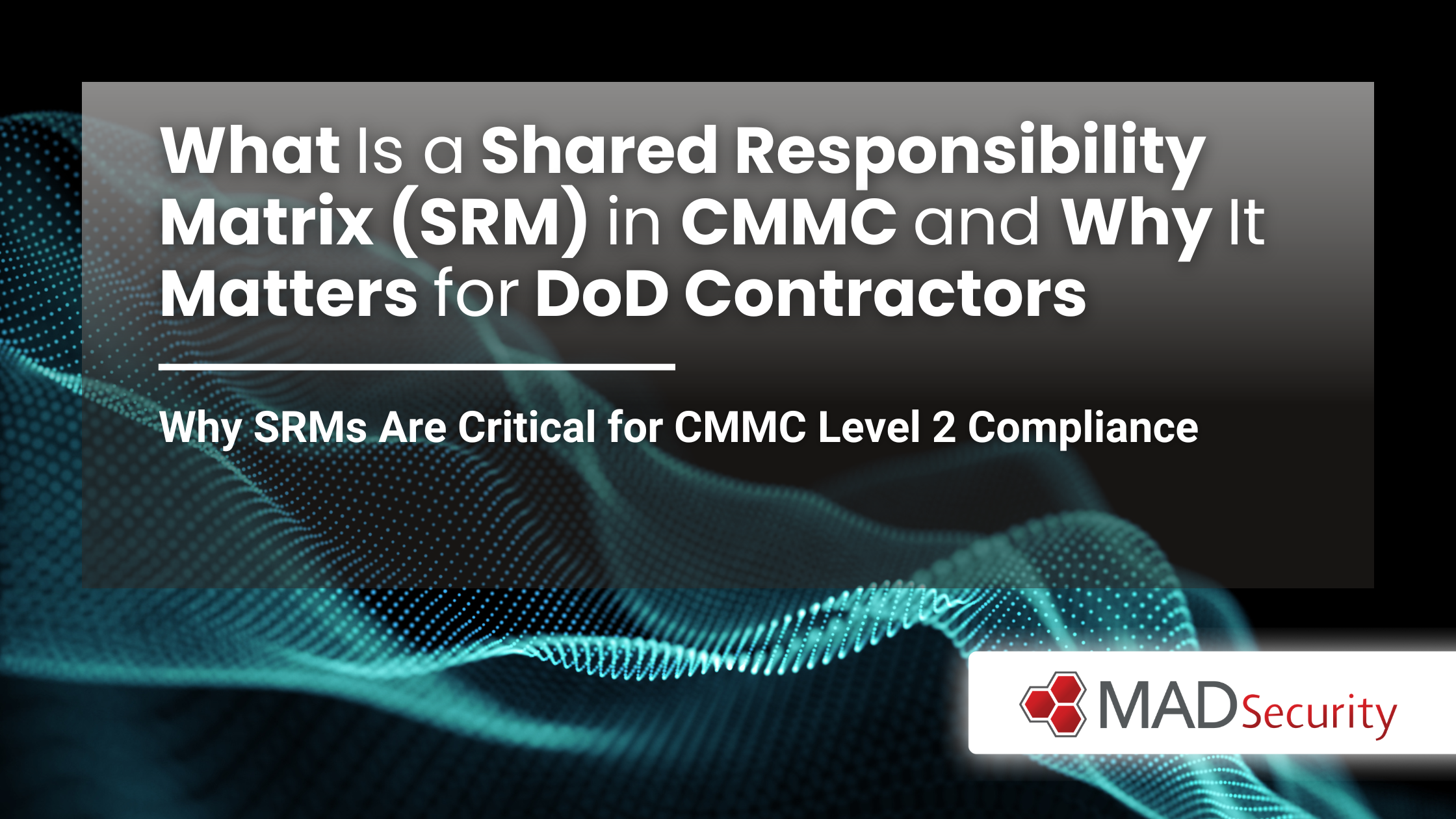 What Is a Shared Responsibility Matrix (SRM) in CMMC and Why It Matters ...