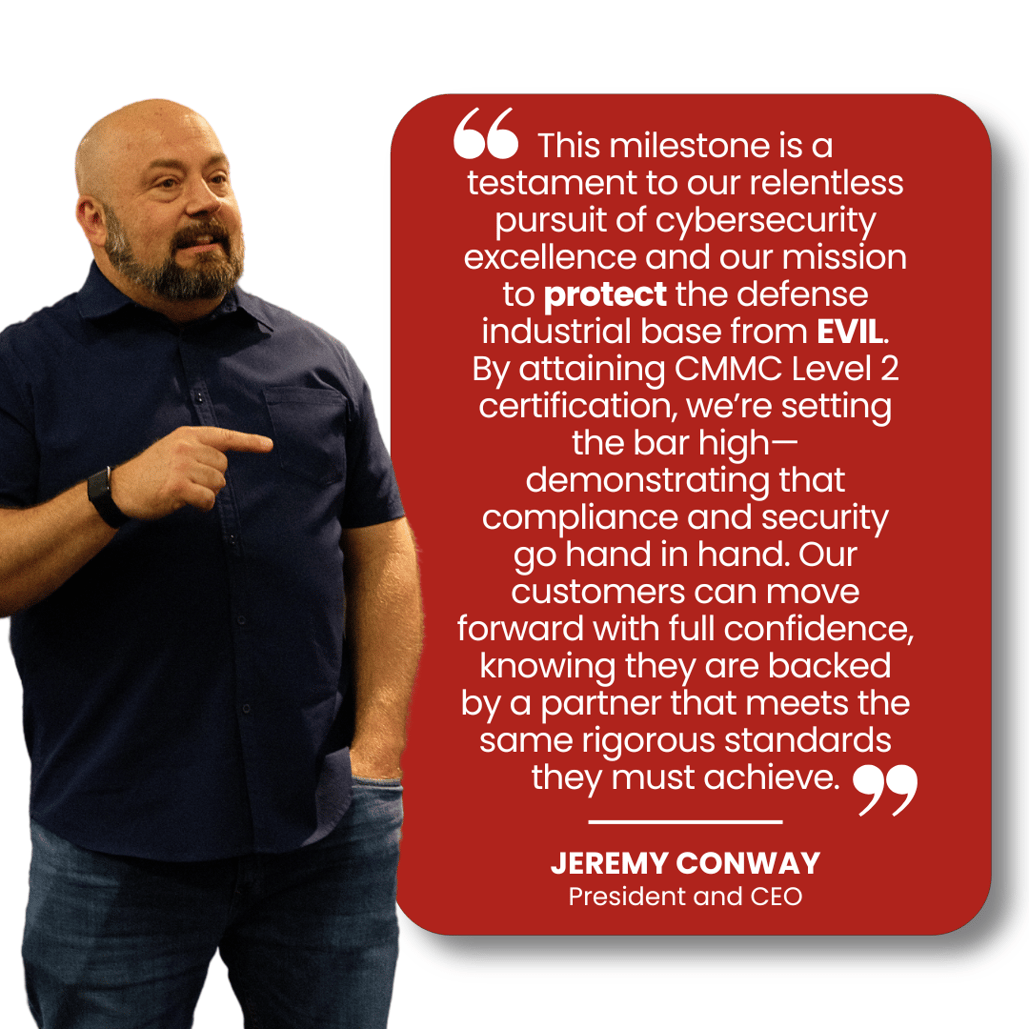 MAD Security Achieves CMMC Level 2 Certification