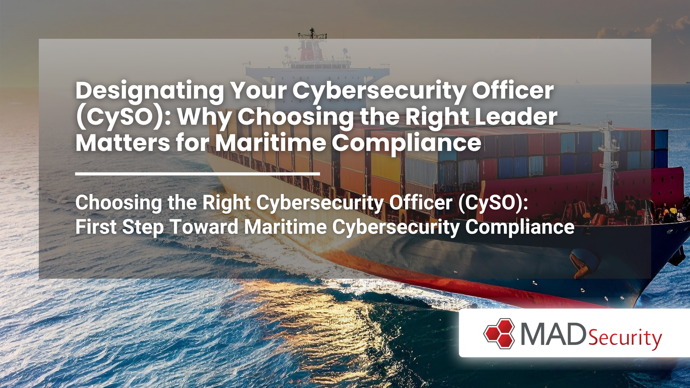 Designating Your Cybersecurity Officer (CySO): Why Choosing the Right ...